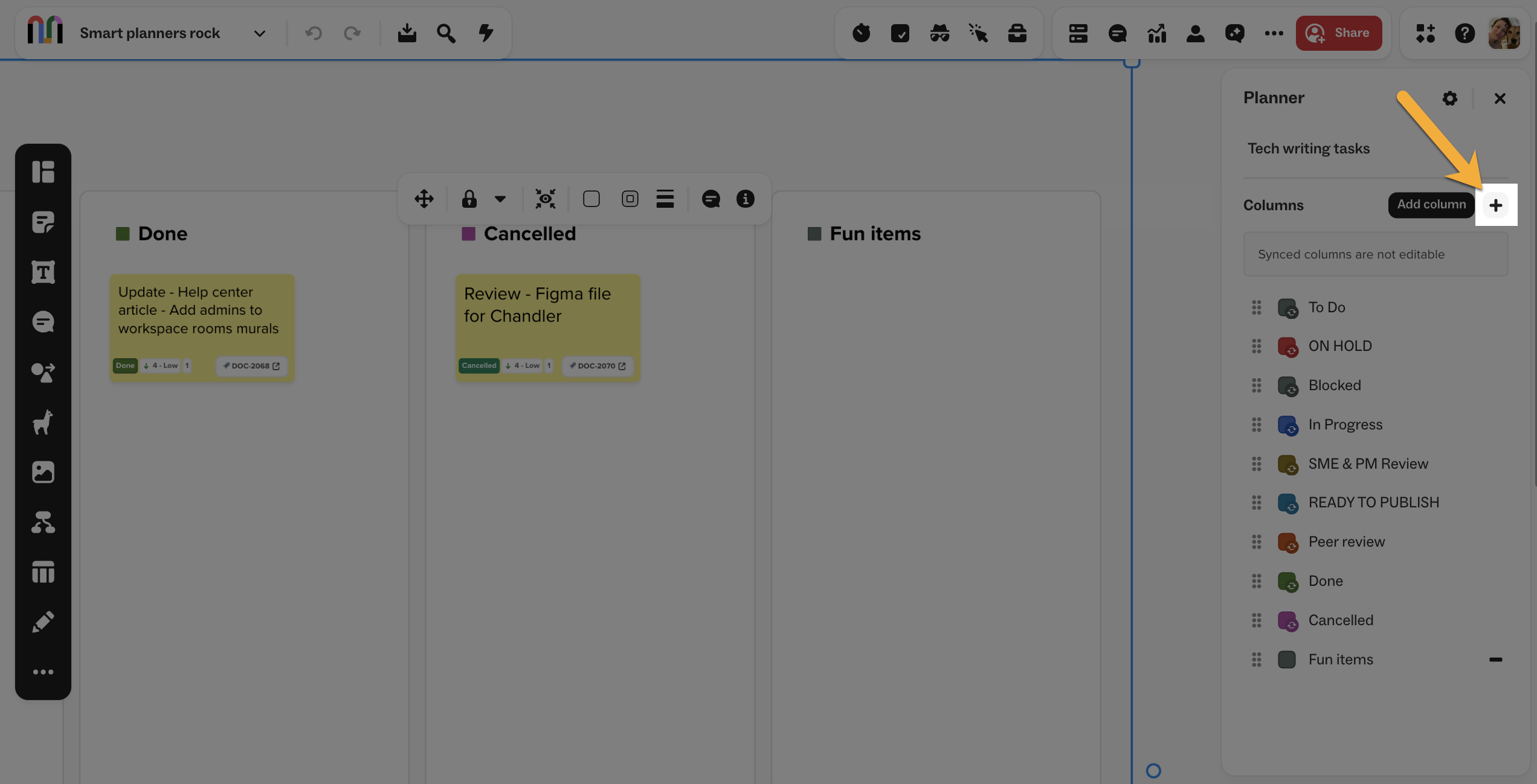 Smart planner
