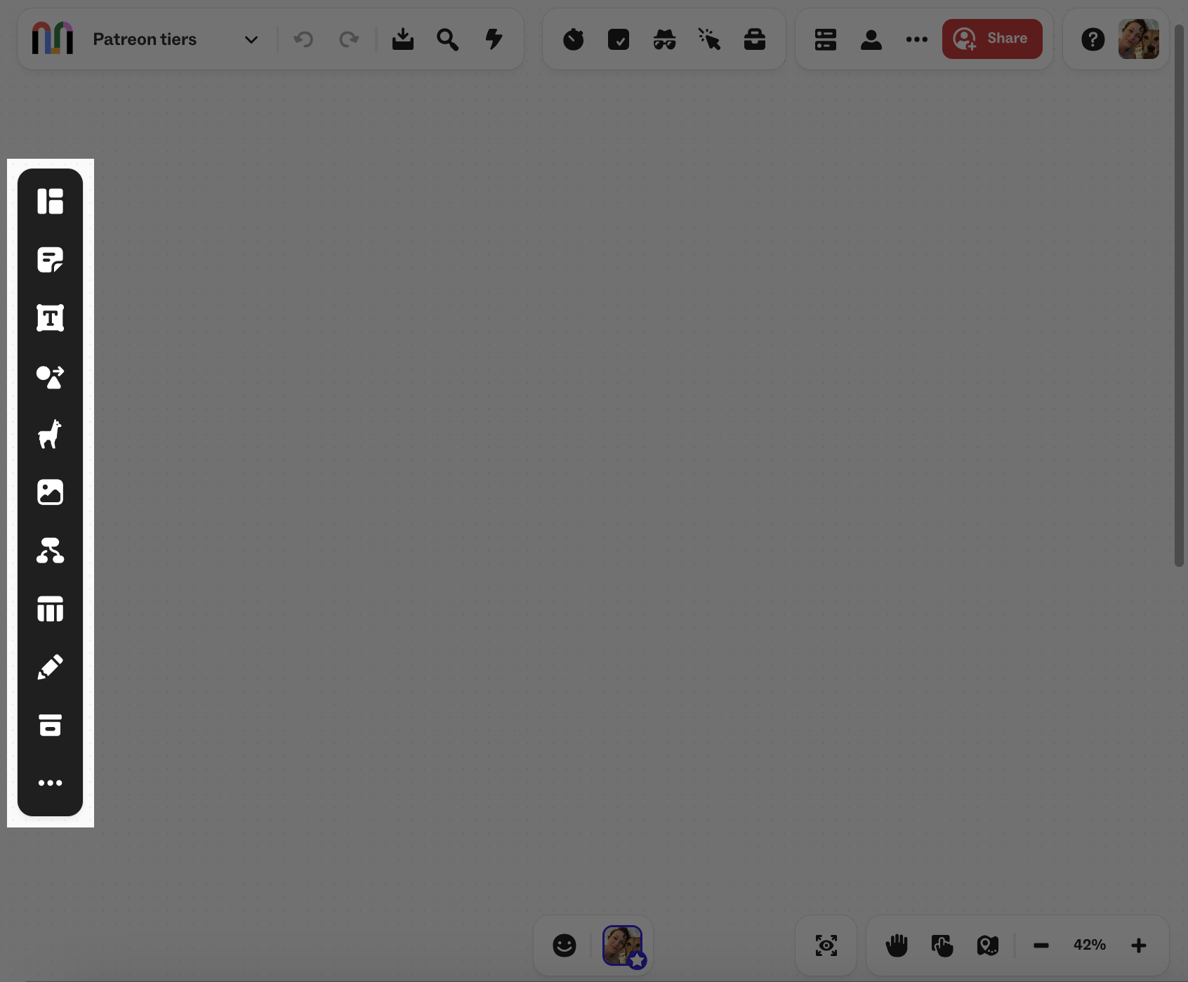 Introduction to the canvas and navigation